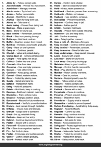 100 Other Words for “Keep”